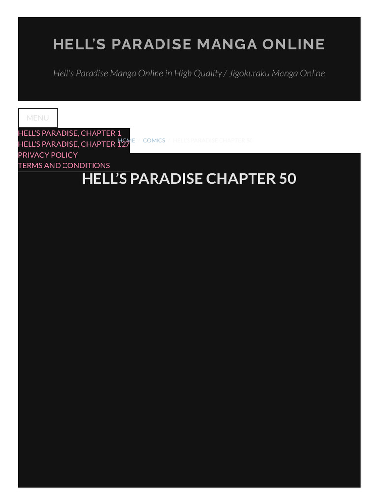 Hell's Paradise Chapter 50 - Hell's Paradise Manga Online | PDF