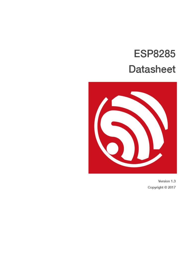 ESP8285 Datasheet EN-2487790 | PDF
