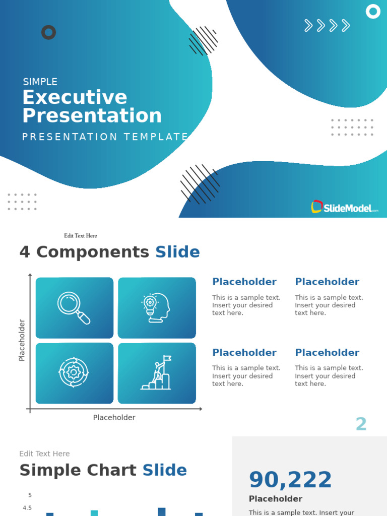 Ff0353 01 Simple Business Executive Powerpoint Template Pdf