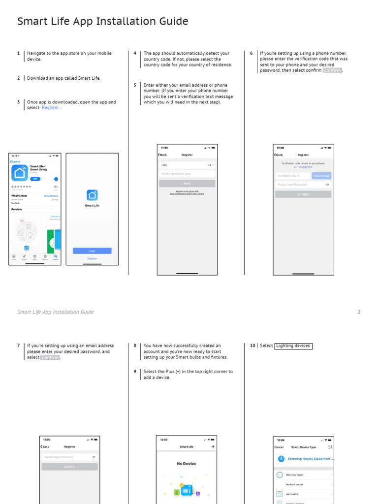 Smart_Life_App_Installation_Guide | PDF