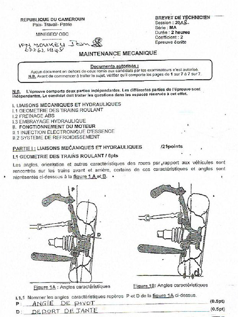 Corrige Bt Ma 2018 | PDF