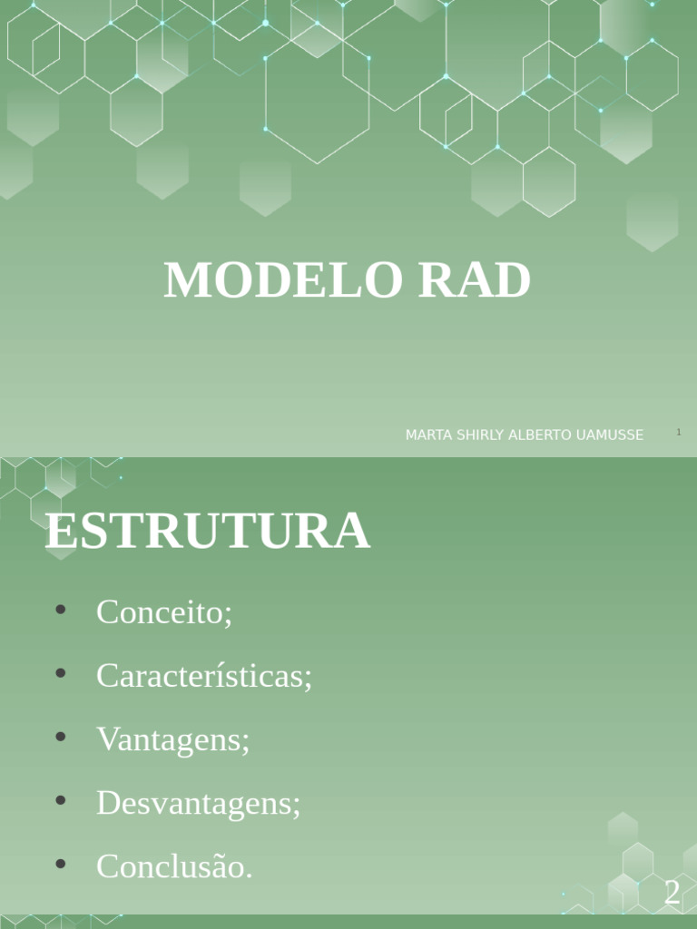 Modelo RAD | PDF