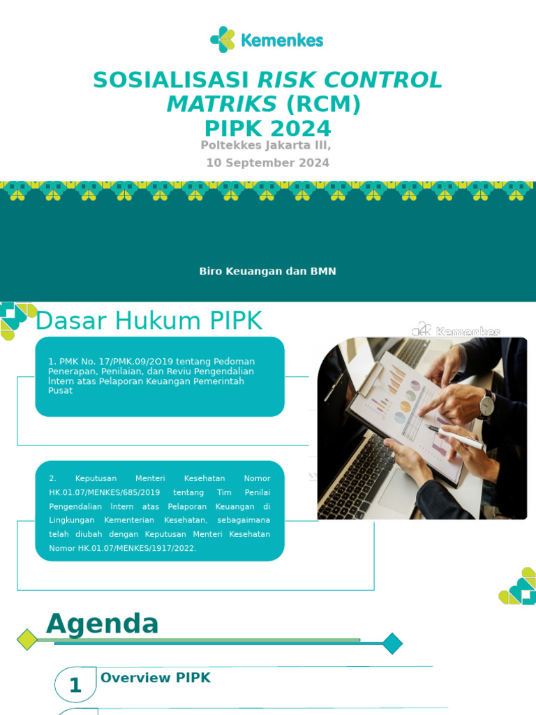 Bahan Sosialisasi PIPK Di Poltekkes Jakarta 3.edit | PDF