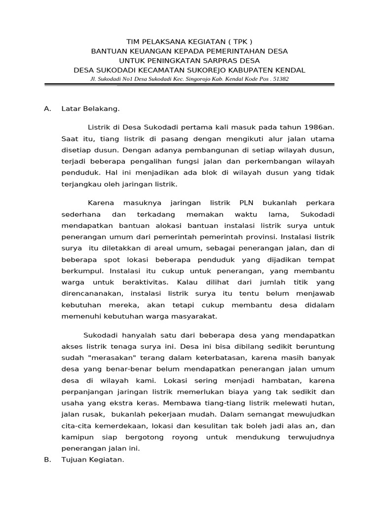 Proposal Solar Cell | PDF