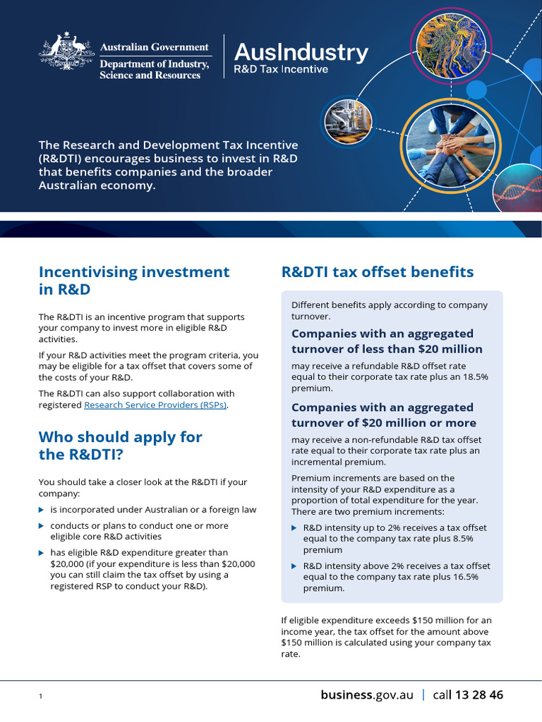 RDTI at A Glance PDF | PDF