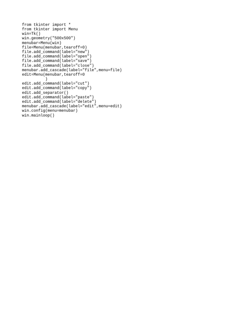Notepad Python | PDF
