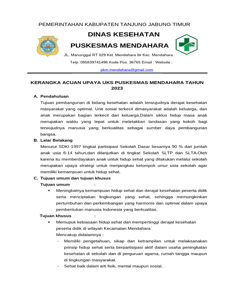 KAK UKS | PDF