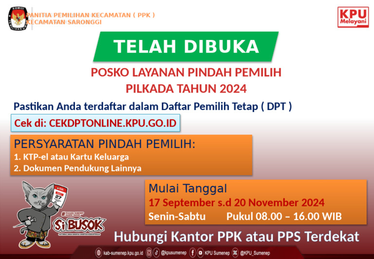 Template Pilkada 2024 | PDF
