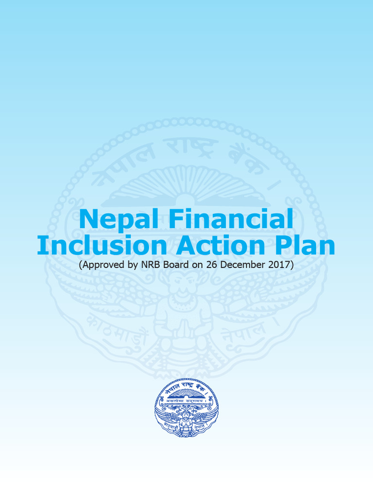MAP Nepal Financial Inclusion Action Plan | PDF