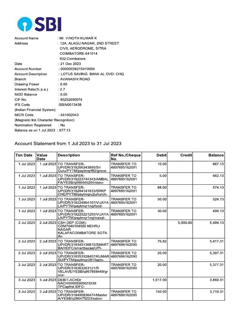 Adidas RS Puram - Bill Issue - Transaction Statement Proof | PDF