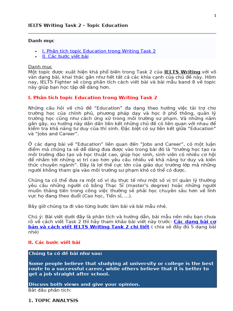 IELTS Writing Task 2 | PDF