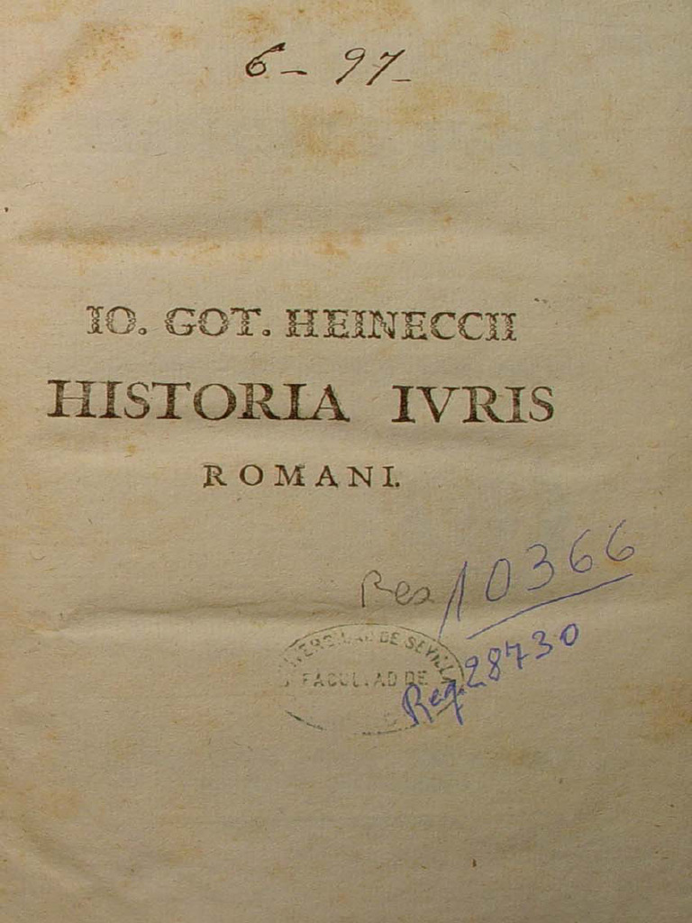 Historia iuris romani | PDF