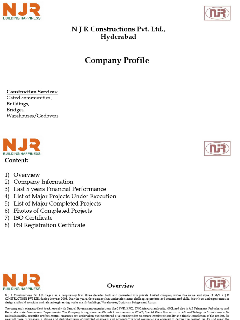 01 NJR Profile | PDF