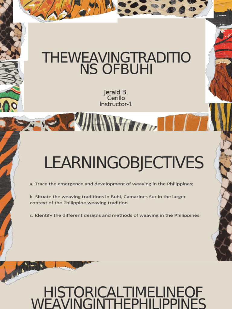 Week 10 and 11 | PDF | Weaving | Textiles