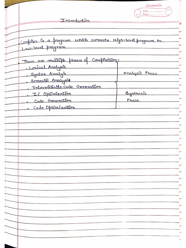 Compiler Design | PDF