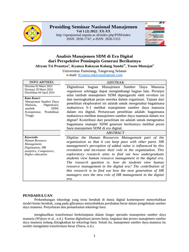 Jurnal Prosiding | PDF