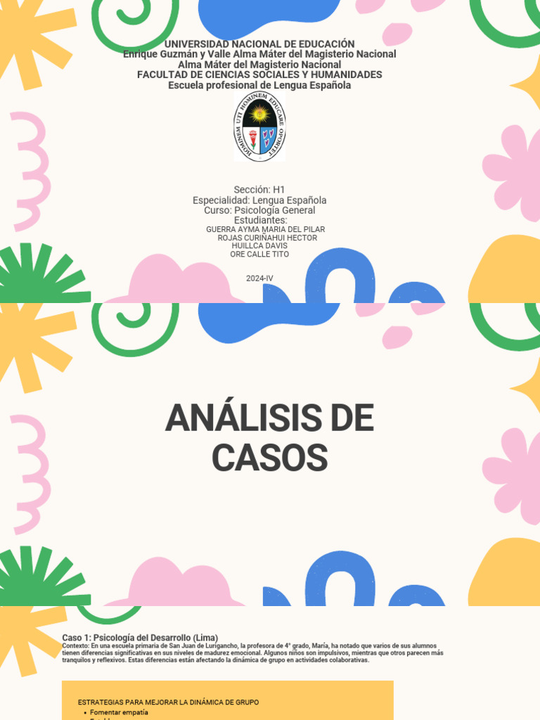 Psicologia - Analisis Casos | PDF