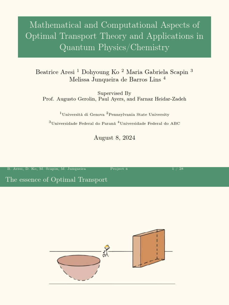Fields Institute Presentation | PDF