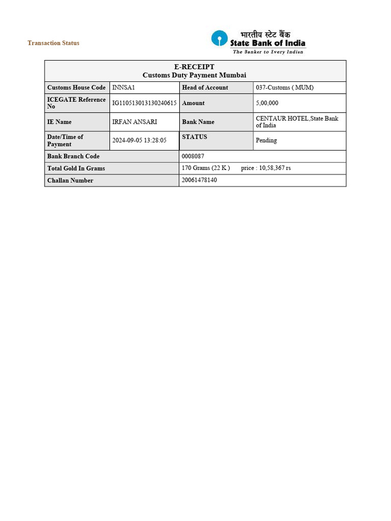 Custom Duty | PDF