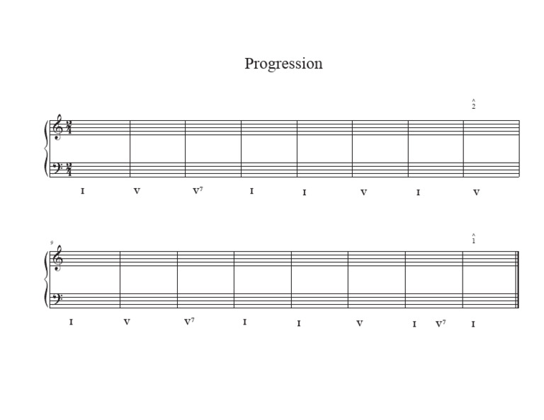 Tango Progression - Score | PDF