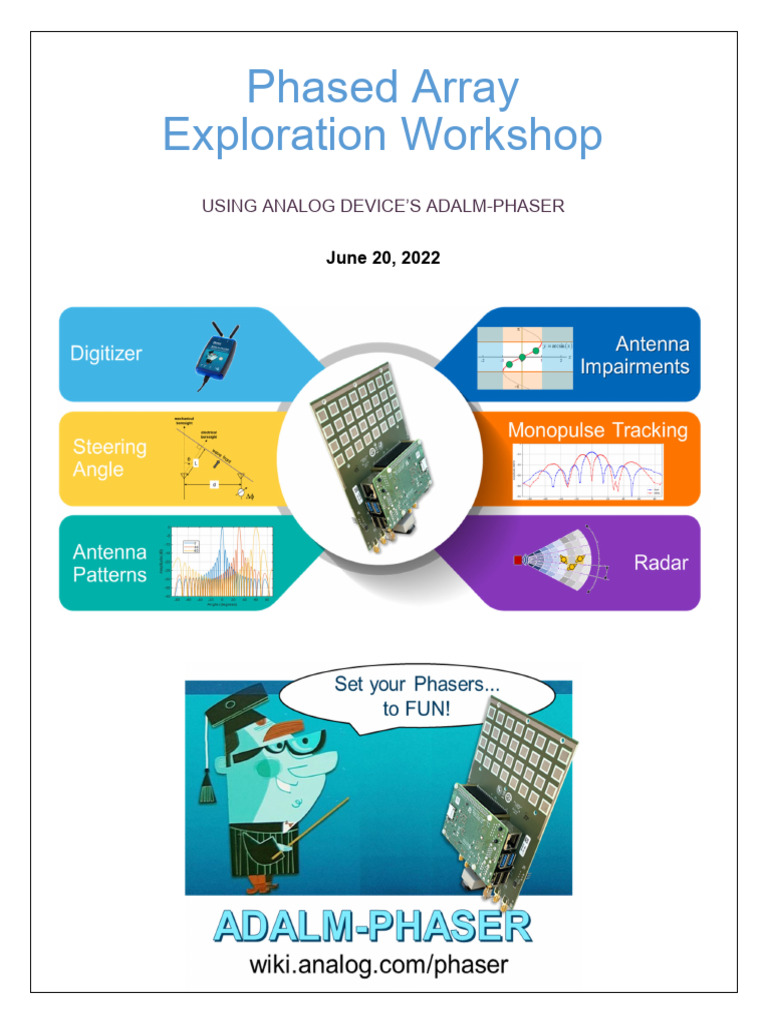 Ims2022 Adi Phasedarrayworkshop Lab Manual | PDF