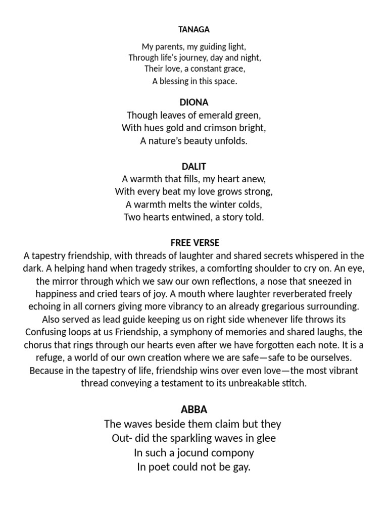 Faith Nicole Maglamba POEM | PDF