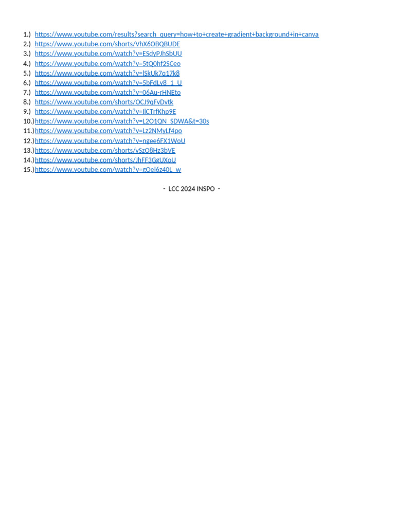 LCC Art Instruction Inspo | PDF