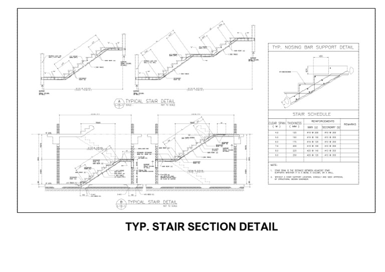 Typical Stair Detail | PDF