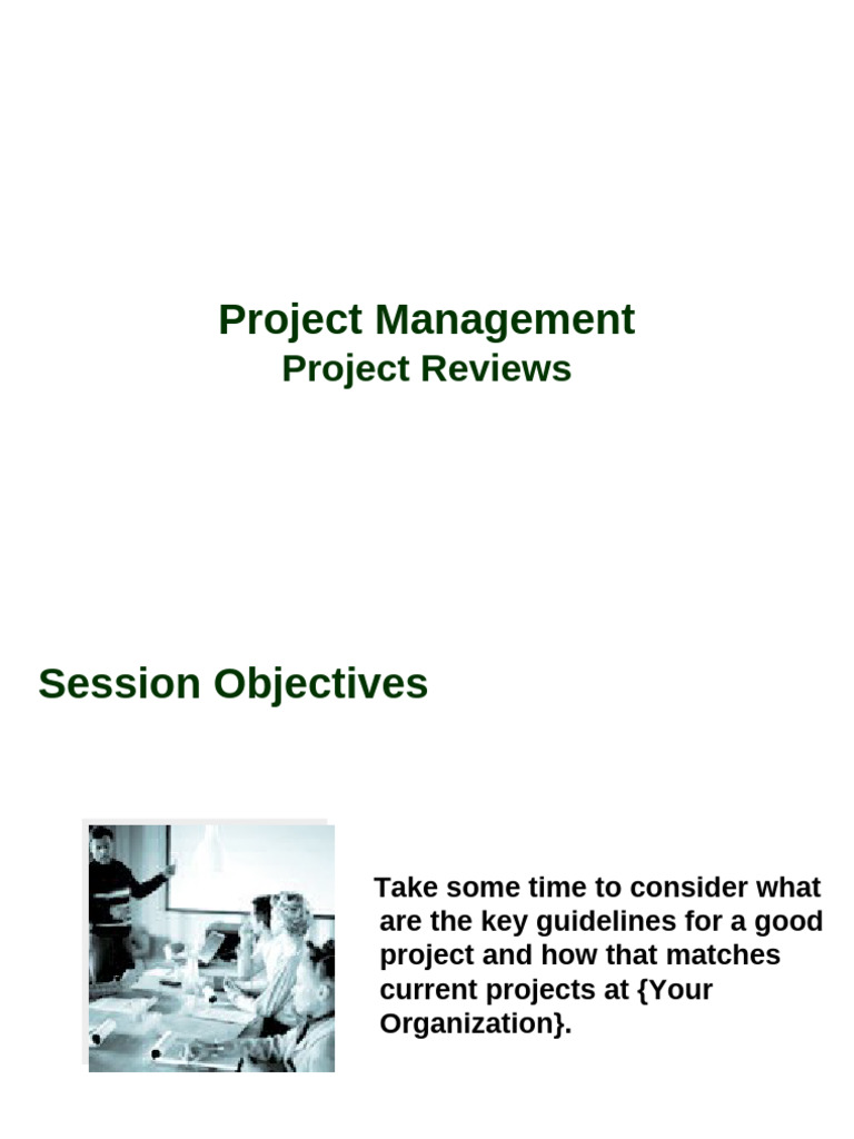 Pm01-09 - Project Reviews | PDF