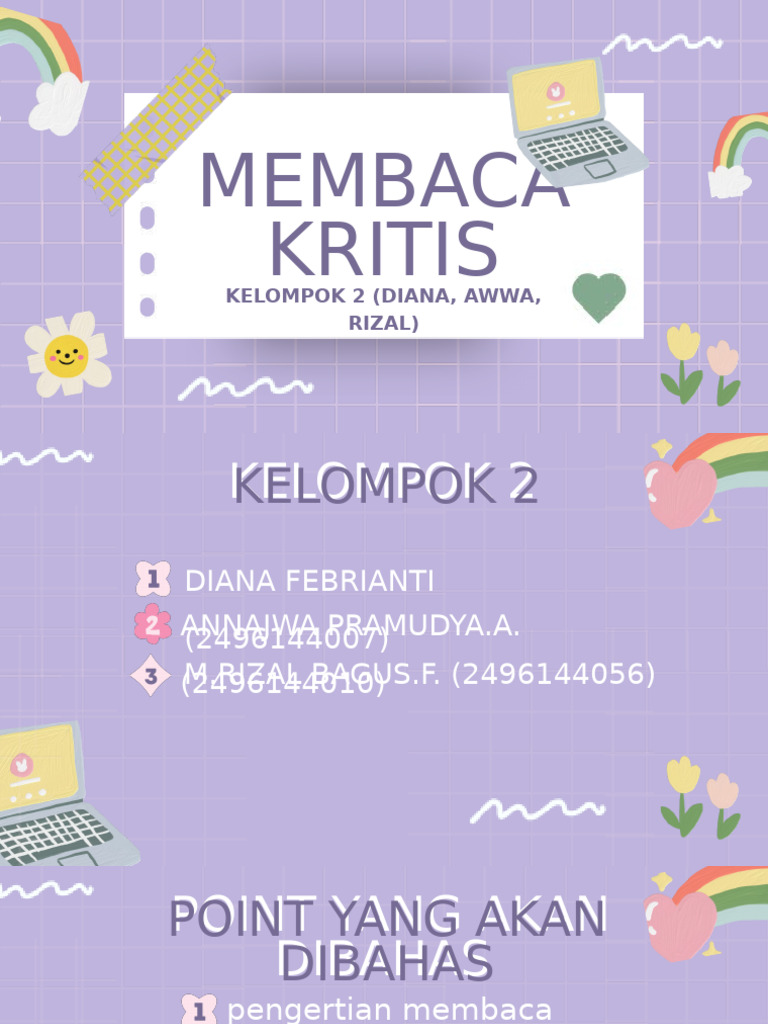 Membaca Kritis | PDF
