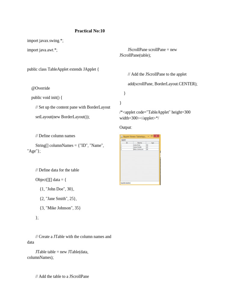 Practical No10 | PDF