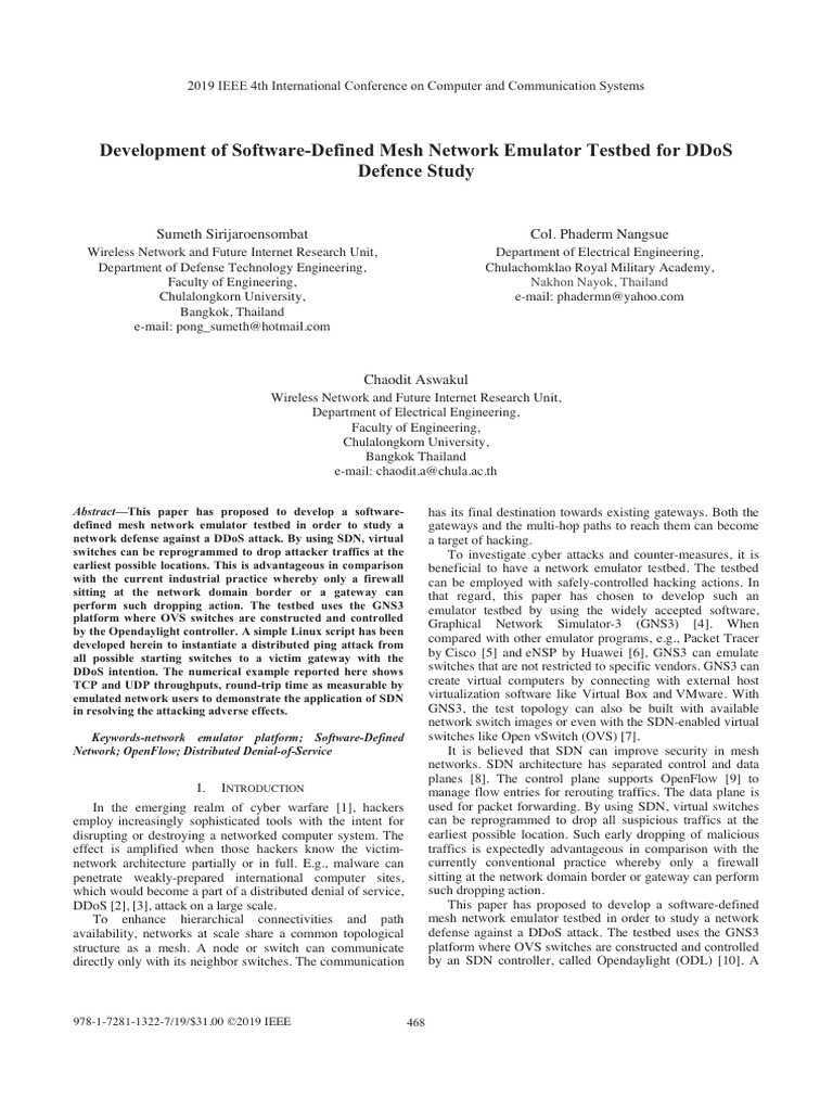 3 Development - of - Software-Defined - Mesh - Network - Emulator ...