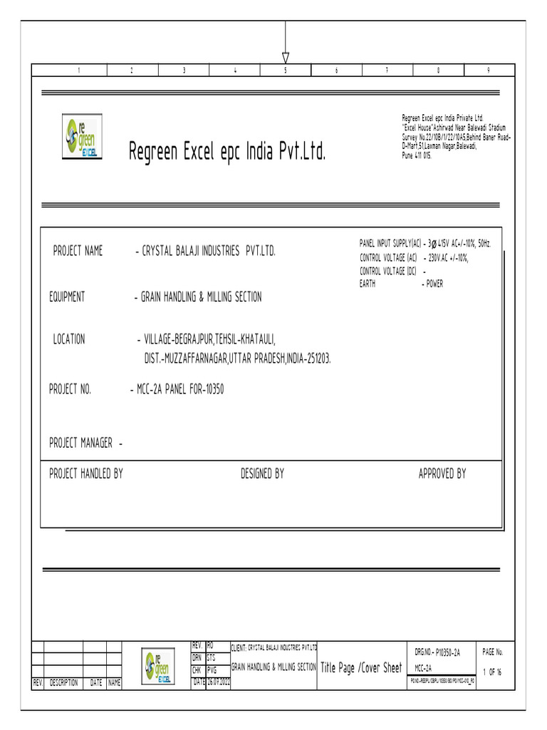 Rripl-Mcc2a-10350-Grain Handling & Milling Section | PDF