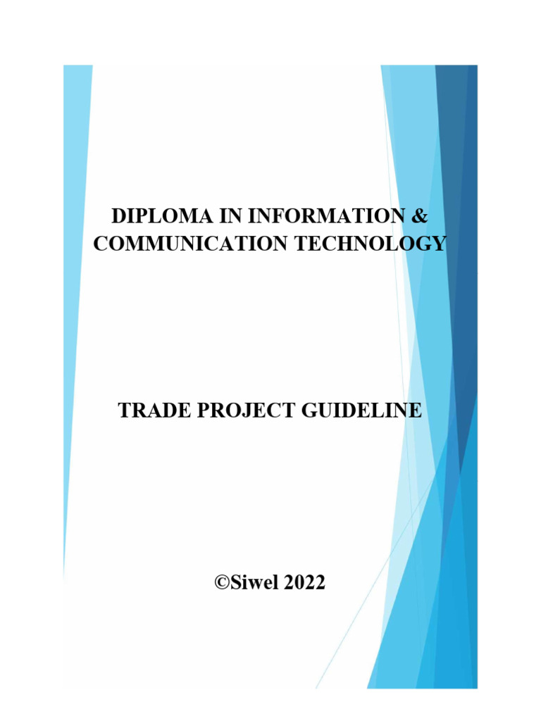 ICT Trade Project Guidelines Overview | PDF | Software Testing ...