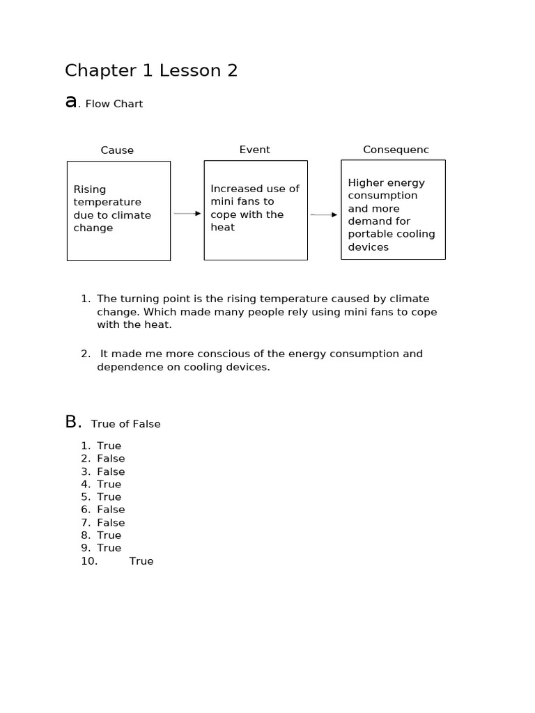 Chapter 1 Lesson 2 | PDF
