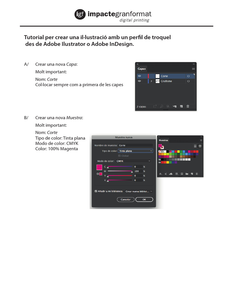Tutorial Troquel | PDF