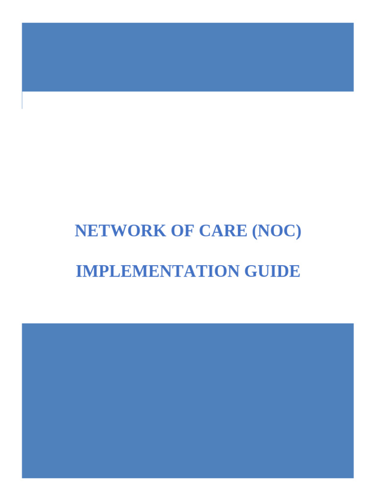 NoC-Revised Implementation Guide - Final | PDF