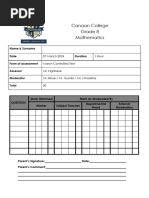 QMS PL1 Composite Score Sheet | PDF