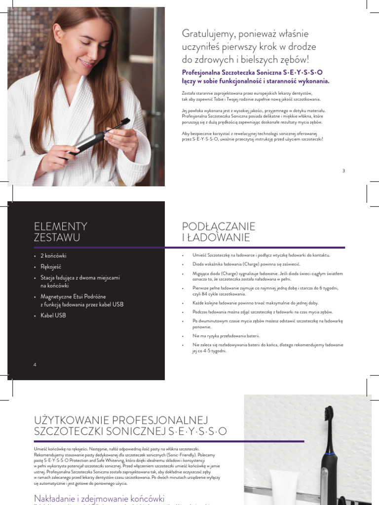 Instrukcja Obslugi SEYSSO Carbon Professional | PDF