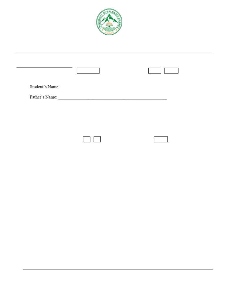 Transcripts Form UOBS | PDF