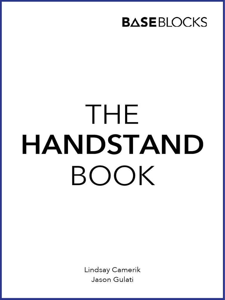 The Handstand Book | PDF