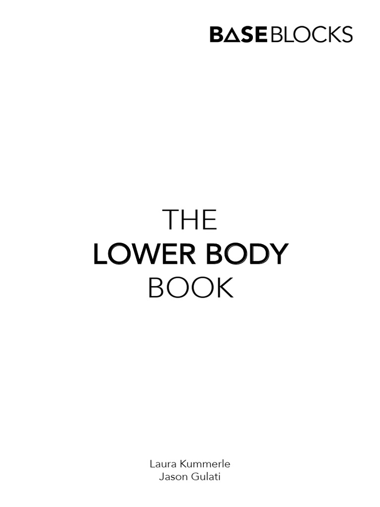 The Lower Body Book | PDF