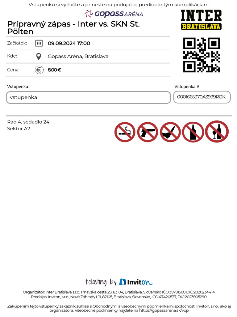 Prípravný Zápas - Inter vs. SKN St. Pölten: 09.09.2024 17:00 Gopass ...
