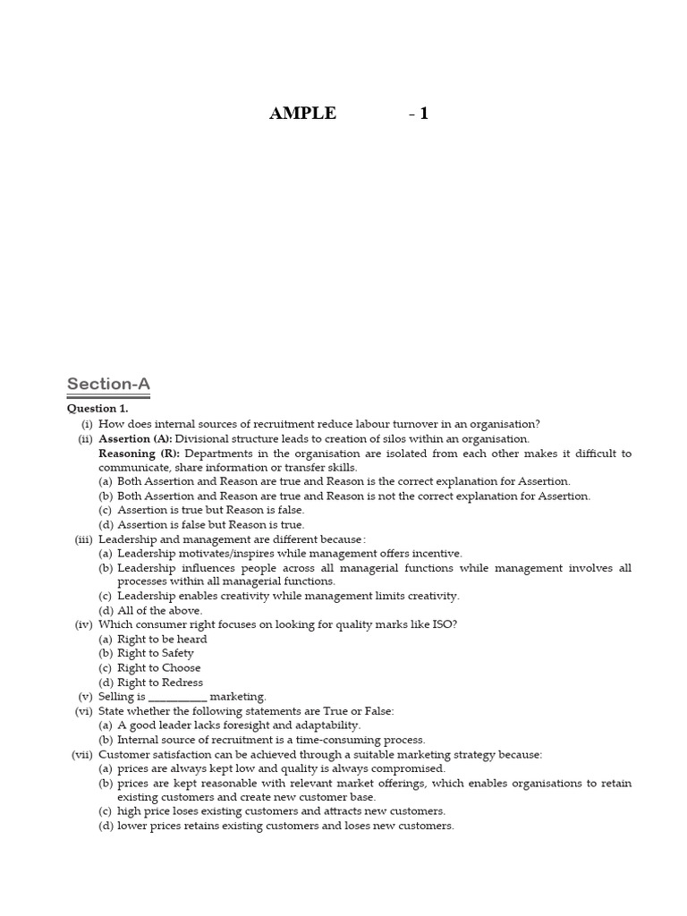 Commerce (Sem-2) 2022 Set - 1 | PDF