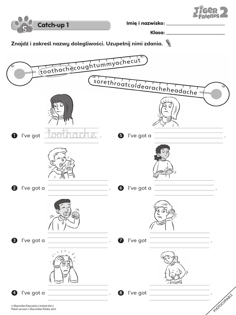 Tiger&Friends 2 TRF Unit 5 Catch-Up 1 | PDF