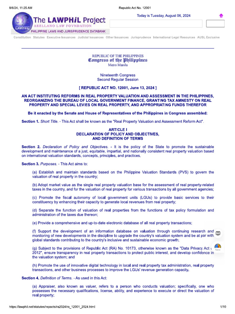 Rpvara Law | PDF