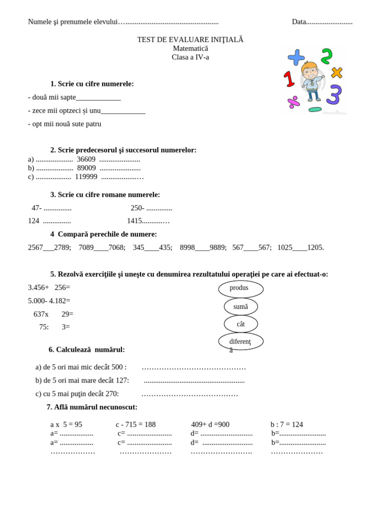 7 Test Initial Mate | PDF