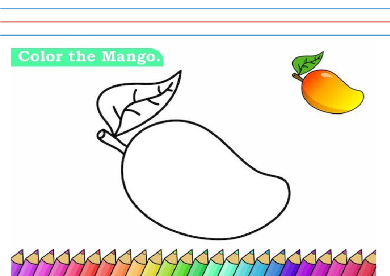 Mango To Color | PDF