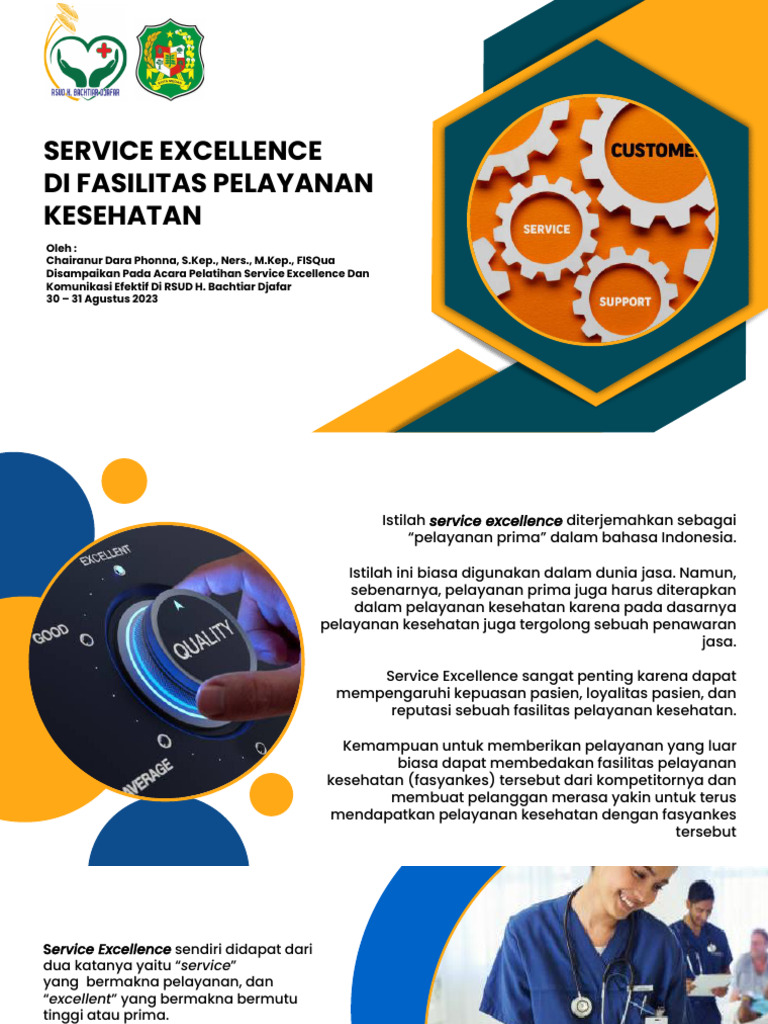 Service Excellence Di Pelayanan Kesehatan | PDF
