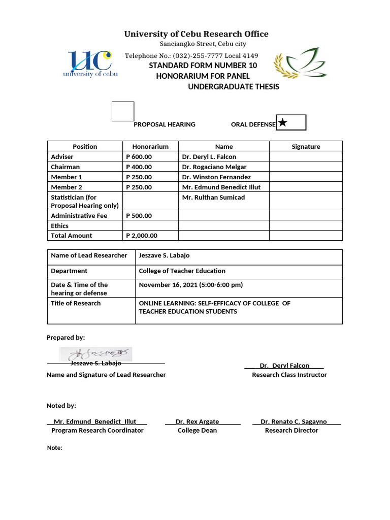 Standard Form 10 1 | PDF
